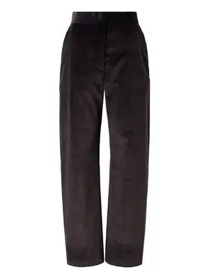 Studio Nicholson Grange Cotton-corduroy Wide-leg Pants - Brown