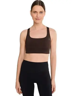 Adidas Optime Workout Medium-support Bra Bra - Black
