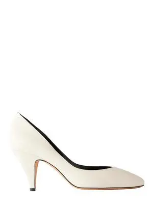 JUDE Haze Leather Pumps - Neutrals
