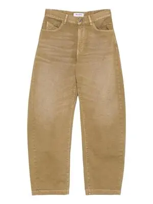 Attico Denim Cotton Jeans - Green