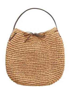 JW Anderson Raffia Tote - Brown