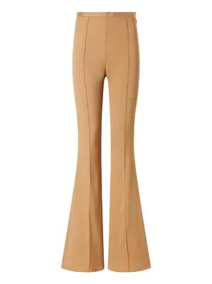 TALLER MARMO Taller Marmo Crepe-Cady High-Waisted Flared Pants