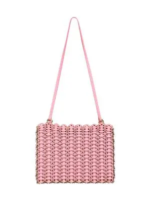 Rabanne 1969 Flip Chainmail Shoulder Bag - Pink