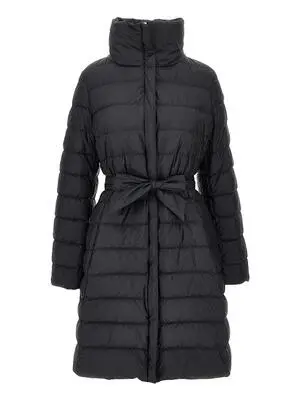 Max Mara Long Padded Down Jacket - Black