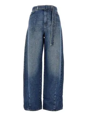 MAX MARA MAX MARA WEEKEND Cotton Denim Oversized Jeans