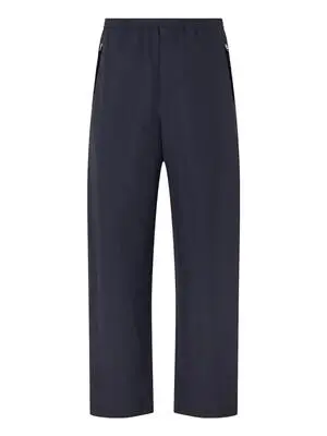 JIL SANDER Straight-leg Shell Trousers - Black
