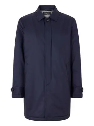Kiton Reversible Padded Twill Jacket - Navy