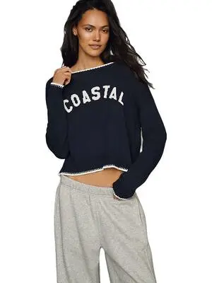 Z Supply Coastal Sienne Sweater - Eclipse