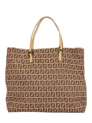 Fendi Zucchino Tote Bag - Neutral