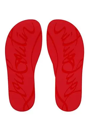 CHRISTIAN LOUBOUTIN The Summer Flip Flop - Loubi