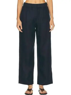 Jenni Kayne Logan Linen Pant - Navy