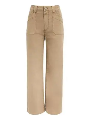 Paige Ari Bootcut Jeans - Beige
