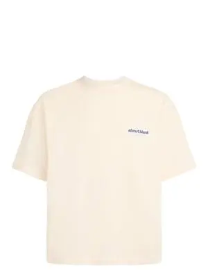 ABOUT:BLANK Cotton Logo Oversized T-shirt - Ivory