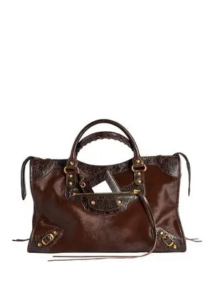 Balenciaga Le City Top-handle Bag - Brown