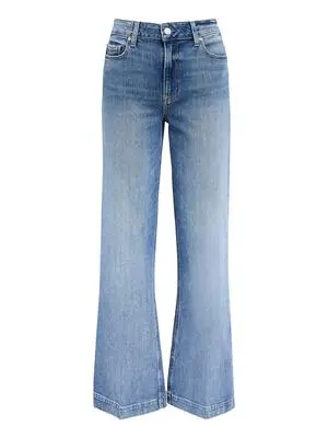 Paige Leenah Wide-leg Jeans - Blue