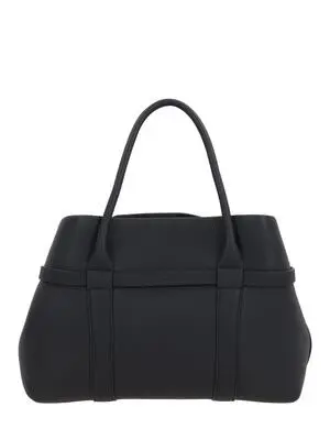 Loro Piana Loro Piana Double Handle Handbag Black