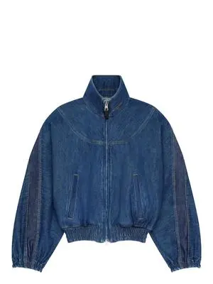 Givenchy Denim Blouson Jacket - Medium Blue
