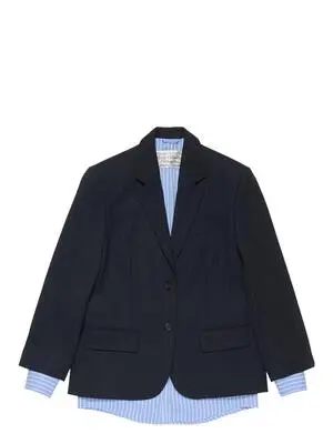 Acne Studios Layered Suit Jacket - Black