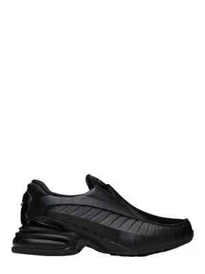 Comme Des Garçons Panelled Slip-on Sneakers - Black