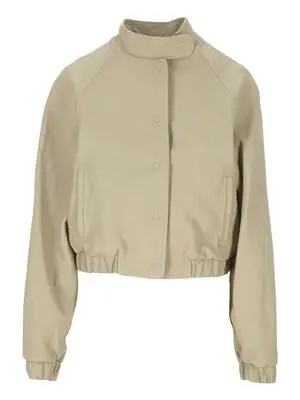 Paloma Wool PALOMA WOOL Stand Collar Casual Jacket With Elasticated Waist No