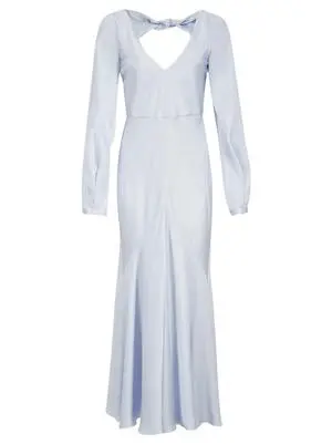 Gabriela Hearst Peyton Maxi Dress - Blue