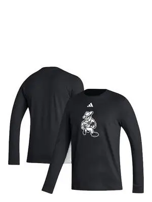 Adidas Texas A&m Aggies Ol' Sarge Football Long Sleeve T-shirt - Black