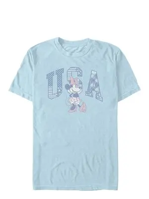 MINNIE MOUSE American Sweetheart Pose Graphic T-shirt - Light Blue