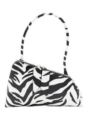 Attico Attico The Sunrise Zip-Up Shoulder Bag Multi