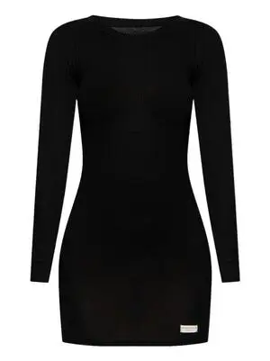 Alexander Wang Long-sleeved Dress - Black