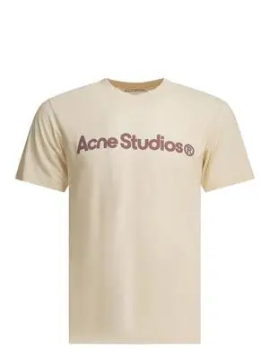 Acne Studios Graphic T-shirt Nude