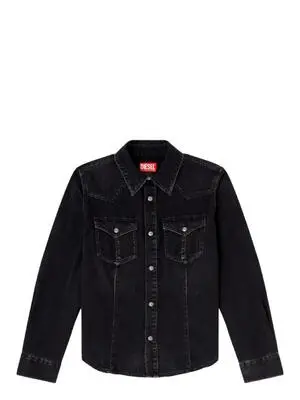 DIESEL® Western Denim Shirt - Black