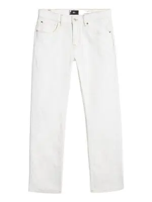 7 For All Mankind The Straight In Luxe Vintage - White