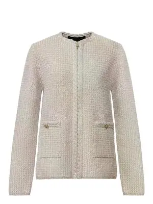 Fabiana Filippi Sequin-embellished Bouclé Jacket - Neutrals
