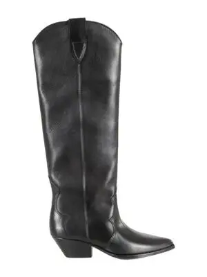 Isabel Marant Étoile Denvee Pointed-toe Cowboy Boots - Black