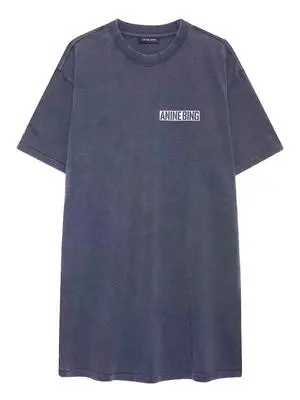 ANINE BING Beth Mini Dress Palm - Grey