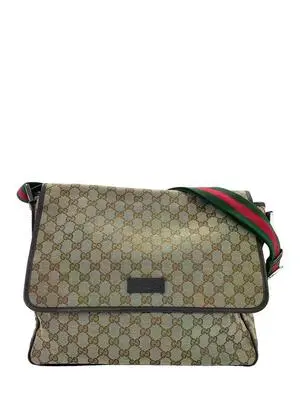 Gucci 2000s Sherry Line Shoulder Bag - Neutrals