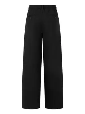 STUDIO TOMBOY Semi-oversized Pleated Trousers - Black