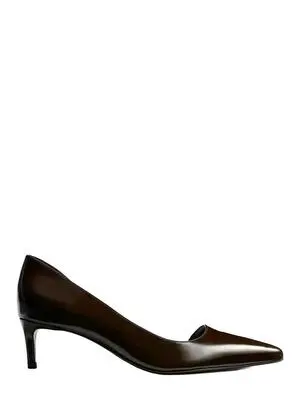 Khaite Jett D'orsay Low Pumps - Brown