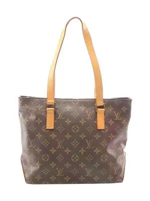 LOUIS VUITTON Monogram Canvas Cabas Piano Tote Bag - Brown