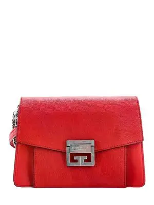 Givenchy Gv3 Flap Bag Small Shoulder Bag - Red