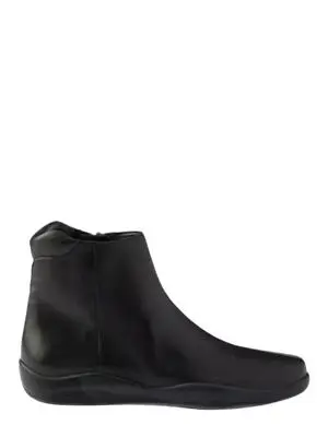 Prada Toblach Nappa Leather Ankle Boots - Black
