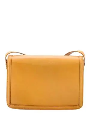 Saint Laurent Solferino Leather Shoulder Bag - Brown