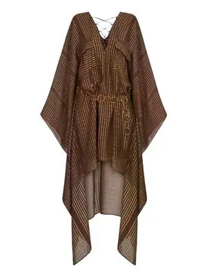 TALLER MARMO Mojave Kaftan Dress - Brown