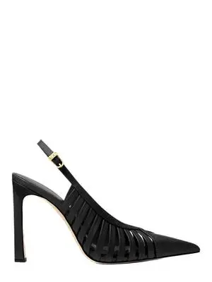 Michael Kors Adriana Cage-detail Slingback Pumps - Black