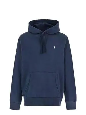 Polo Ralph Lauren Pony-embroidery Drawstring Hoodie - Blue