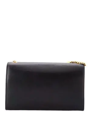 Saint Laurent Monogram Tassel Crossbody Bag - Black