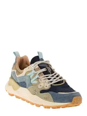 FLOWER MOUNTAIN Flower Mountain Yamano Paneled Sneakers Neutrals