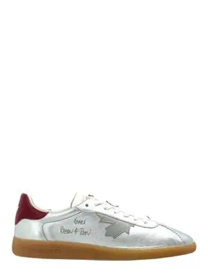 Dsquared2 Tone Maple Leaf Sneakers - Silver
