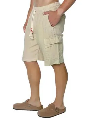 MC2 SAINT BARTH Marseille Cargo Bermuda Shorts - Neutrals