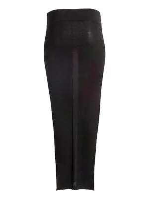 Rick Owens High-waist Maxi Skirt - Black